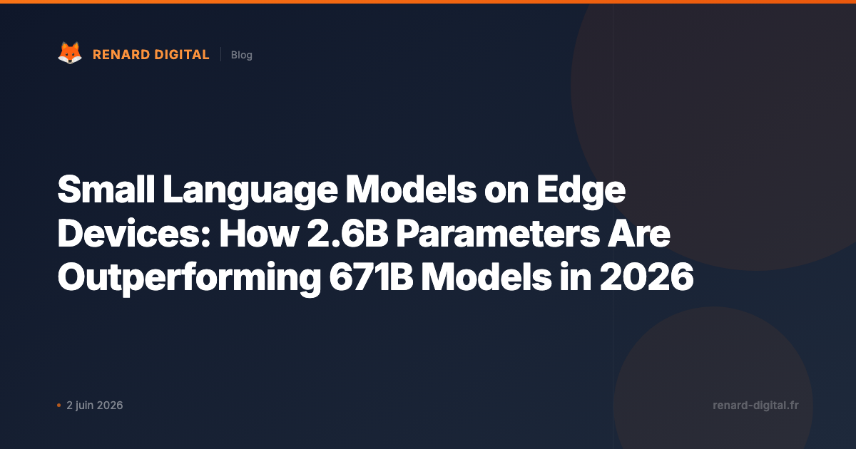 Small Language Models on Edge Devices: How 2.6B Parameters Are ...